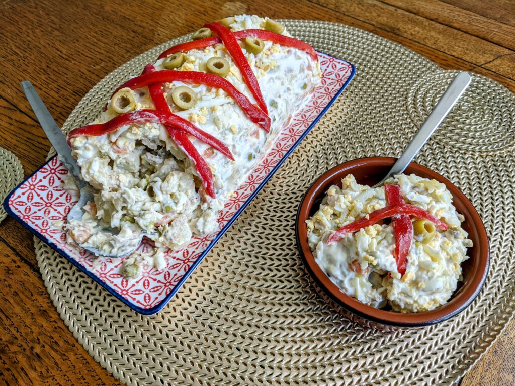 Ensaladilla Rusa / Spanish Russian Potato Salad (GF) – Rosa's Spanish ...
